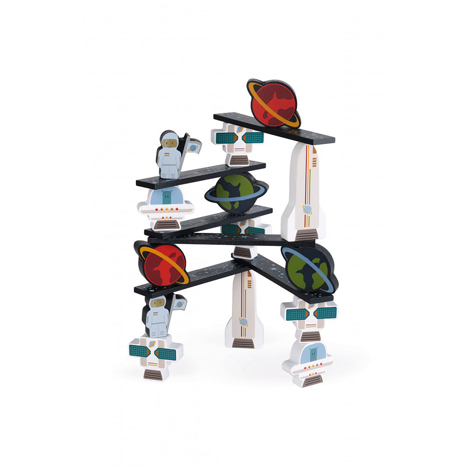 Space Building Set | Janod Wooden Toys – The Elly Store