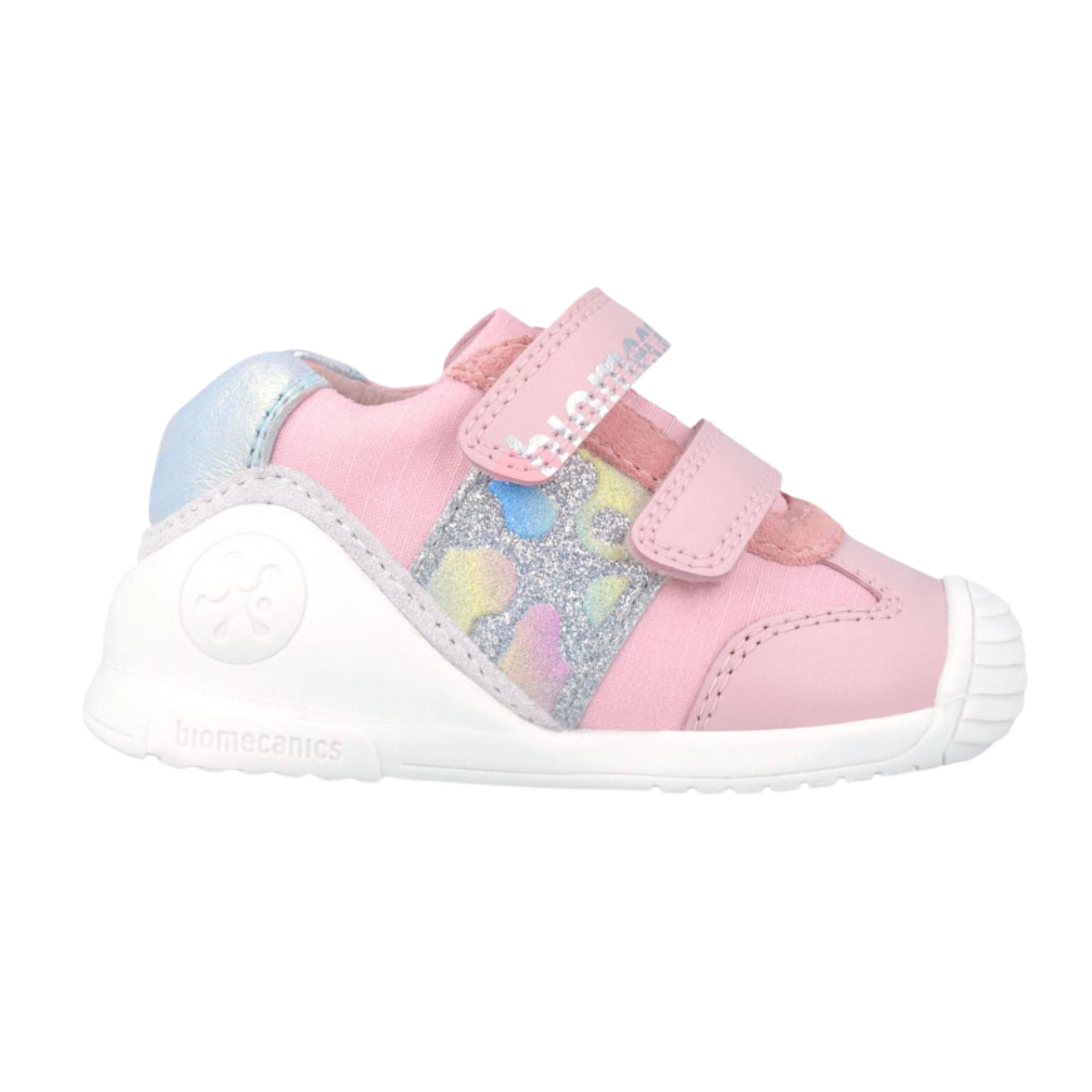 Biomecanics Kids Shoes | Biogateo Pink Puff Glitter Shoes – The Elly Store