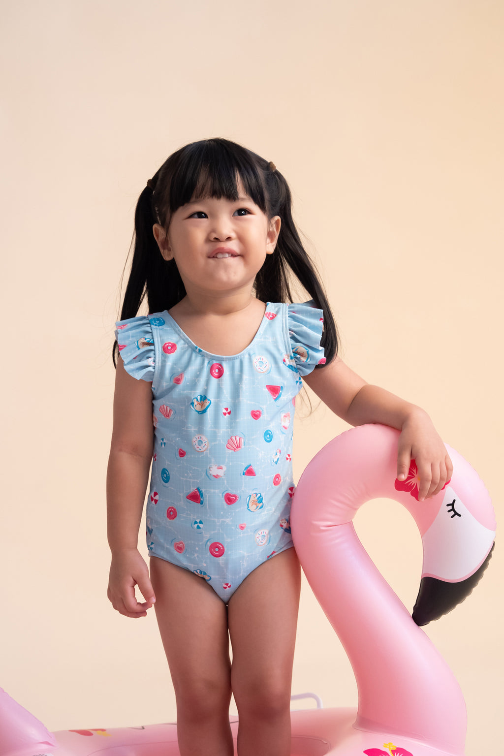 Girls' Flutter Swimsuit Float Buddies | The Elly Store