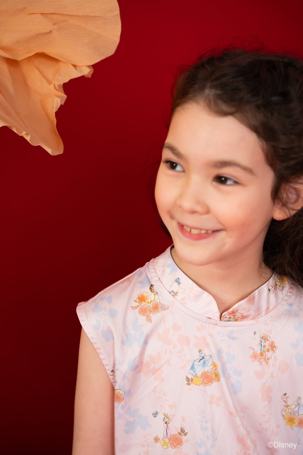 Twirly Cheongsam - Princess Flowers | Disney x elly – The Elly Store