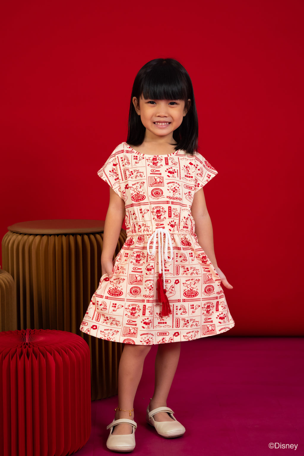 Hayley Dress Lo Hei Mickey | Disney x elly CNY2024 – The Elly Store
