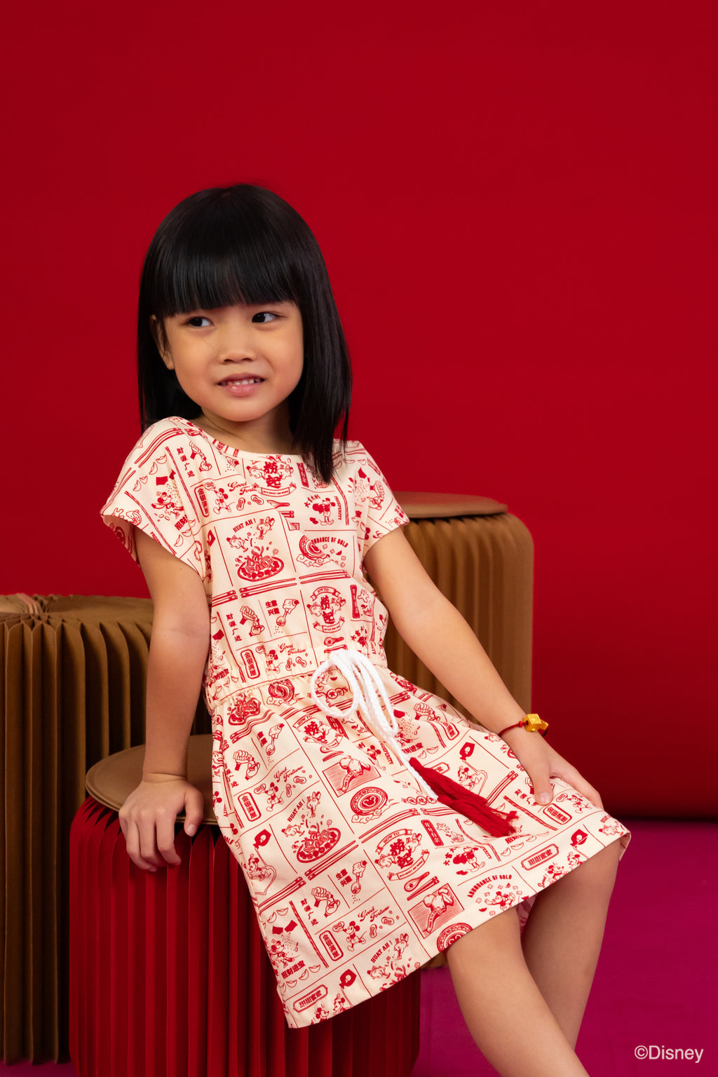 Hayley Dress Lo Hei Mickey | Disney x elly CNY2024 – The Elly Store