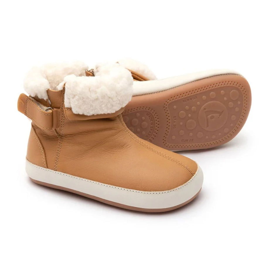 Tip Toey Joey Kids Shoes | Dobby - Hay / Tapioca (Baby) – The Elly Store