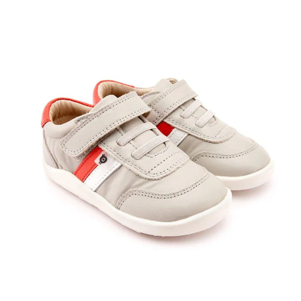 Old Soles Kids Shoes | Play Ground - Gris / Bright Red / Snow – The ...