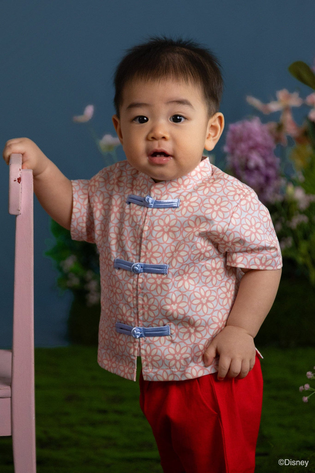 Tang Shirt Mickey Honeycomb Tiles | Disney x elly CNY 2025 – The Elly Store