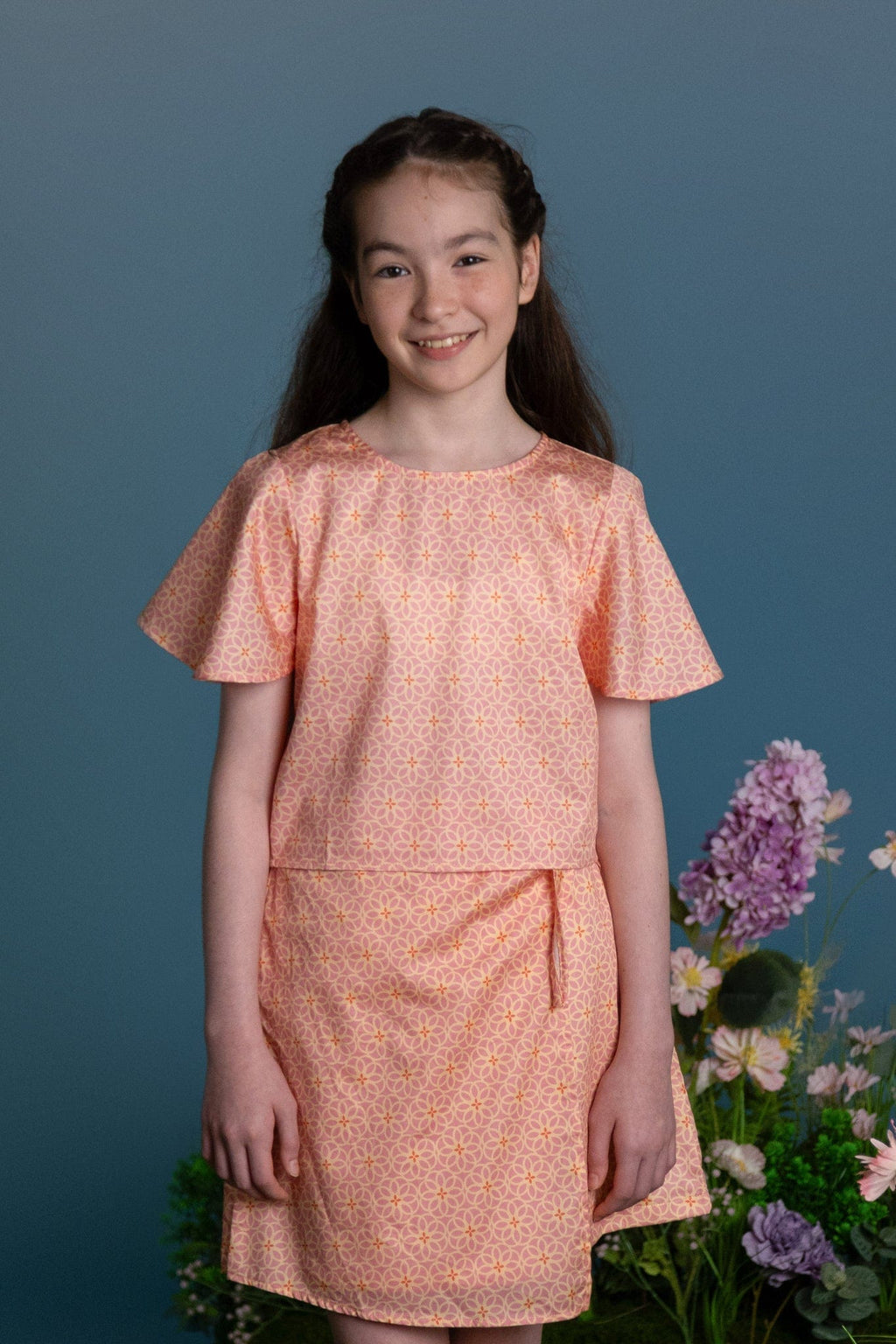 Stella Top Pink Honeycomb Tiles | Elly CNY 2025 – The Elly Store