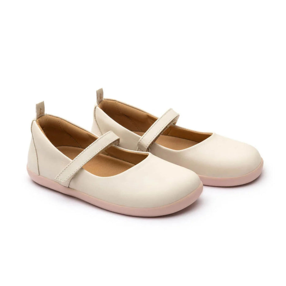 Mary Jane Shoes for Kids - Leather Tapioca Style – The Elly Store