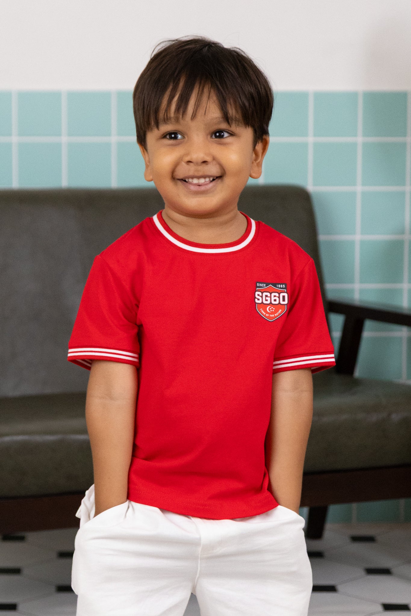 Adult Tee - Team SG | SG60 National Day Collection – The Elly Store