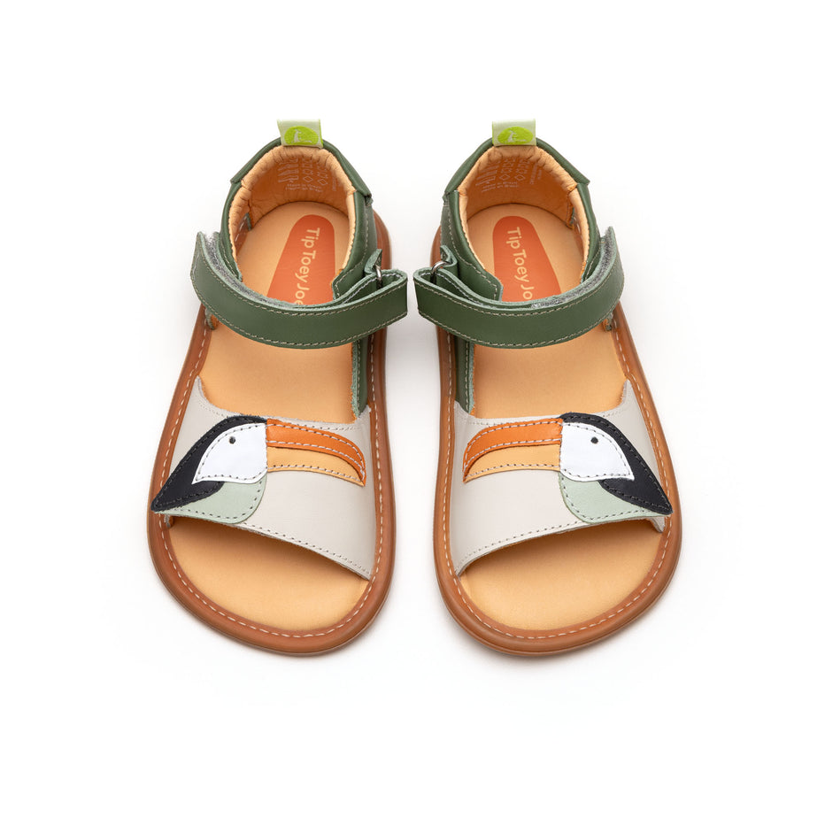 Tip Toey Joey Baby's First Shoes | Toucan Sandals Tapioca – The Elly Store