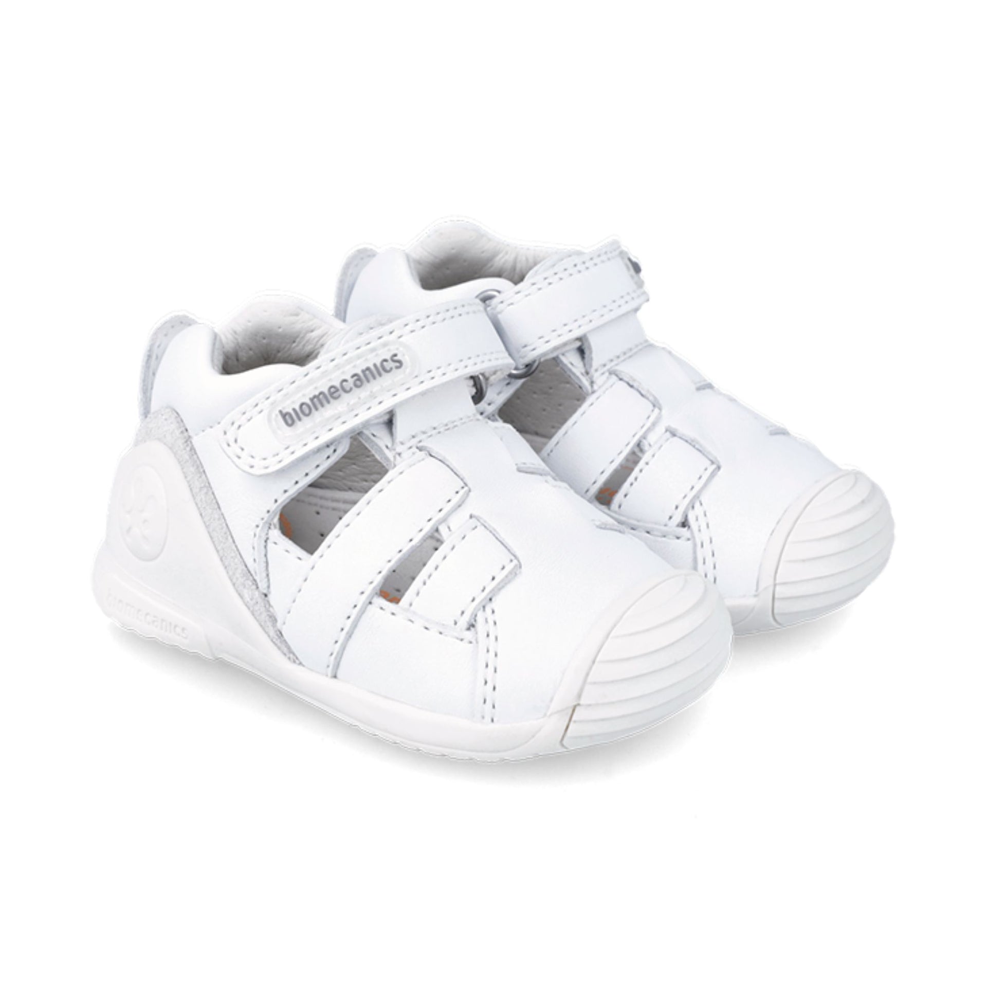 Biomecanics Kids Shoes | Biogateo Classic All-White Sandals – The Elly ...