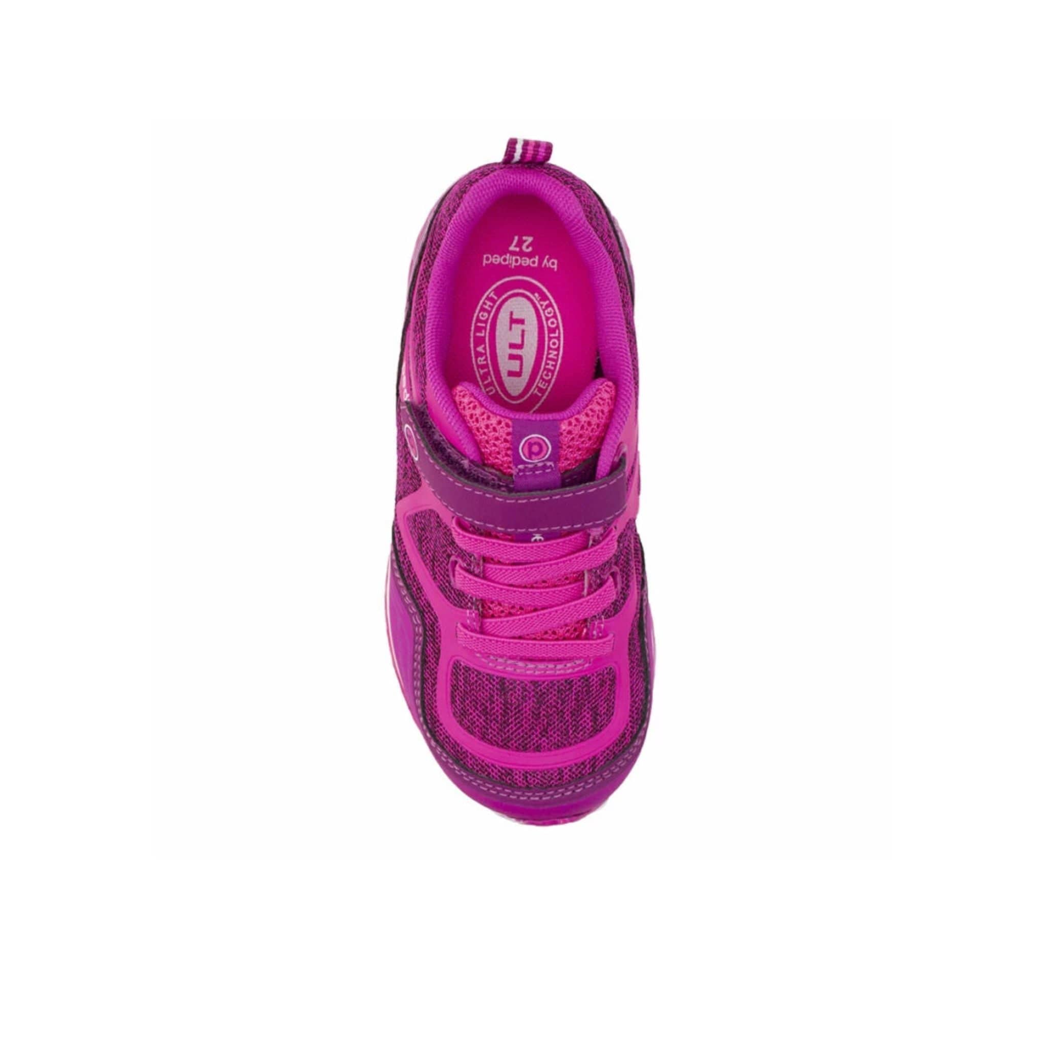 Pediped Kids Shoes | Flex Force Hot Pink Athletic Shoes – The Elly Store