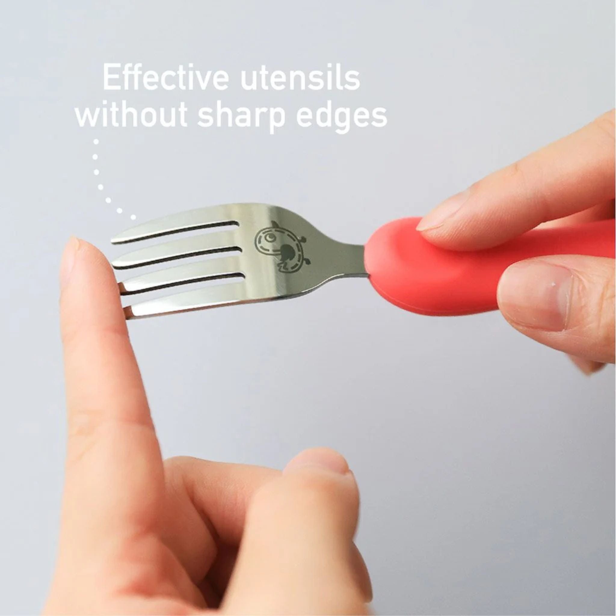 Easy Grip Fork & Spoon Set - Perfect for Little Hands