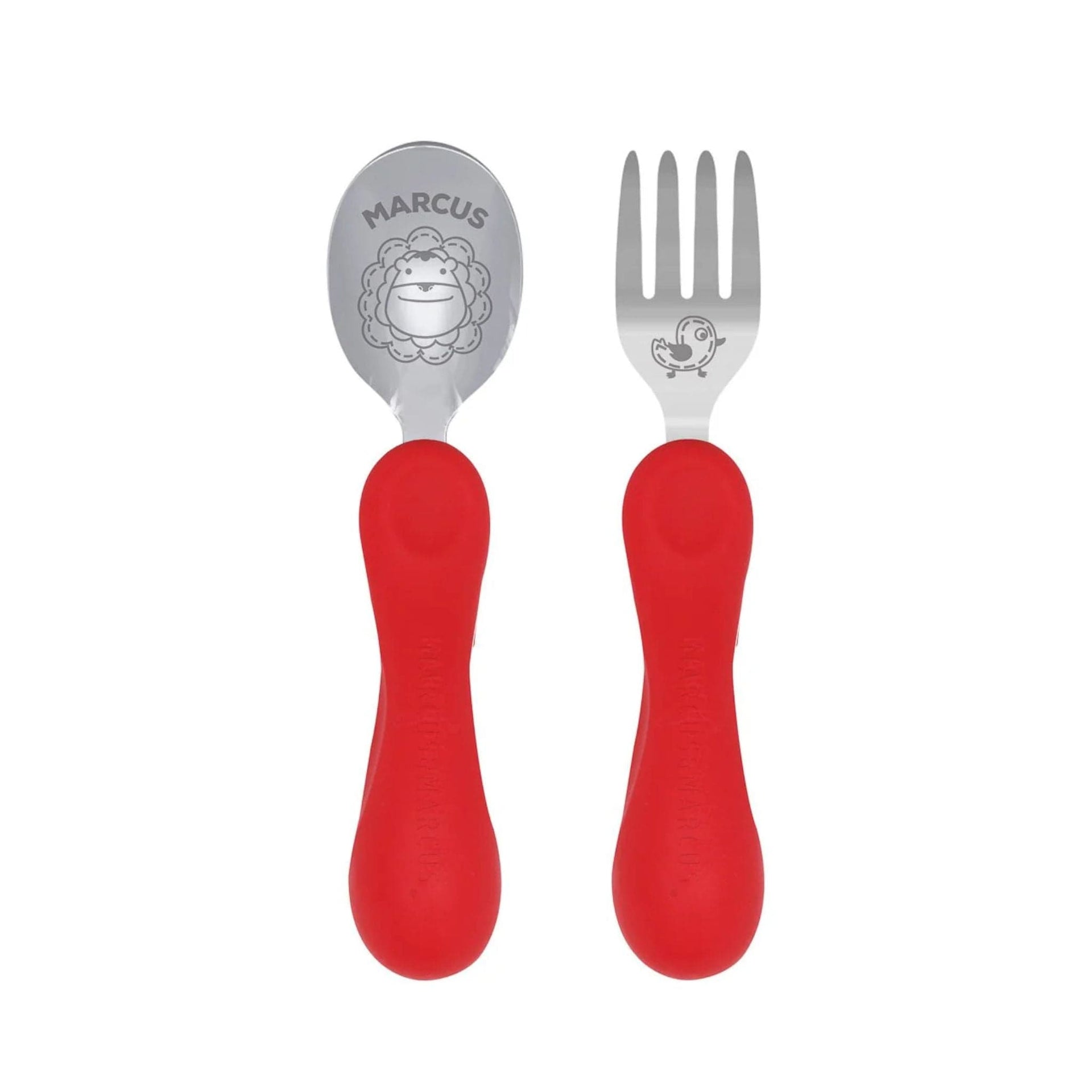Marcus Easy Grip Fork & Spoon Set for Effortless Dining – The Elly Store