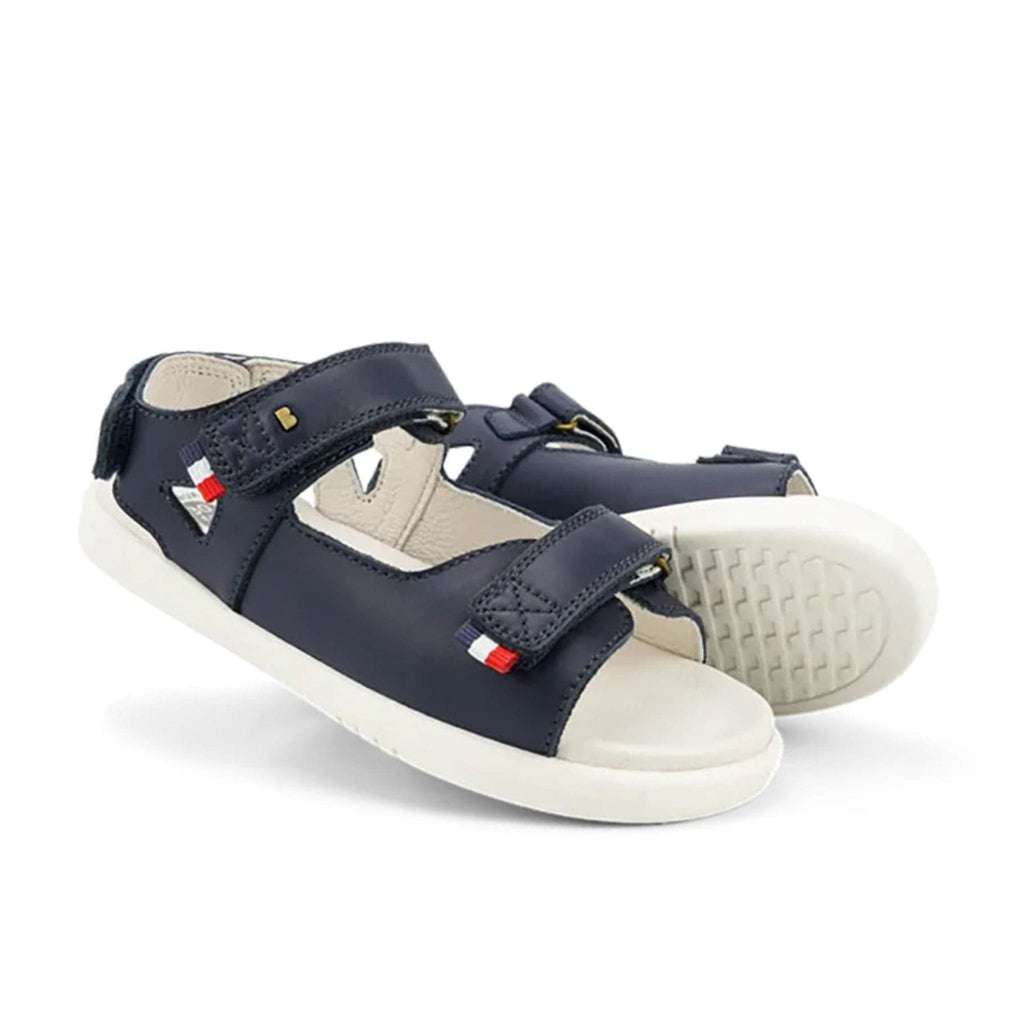Bobux Kids Shoes | Navy Rise Sandals Step Up – The Elly Store