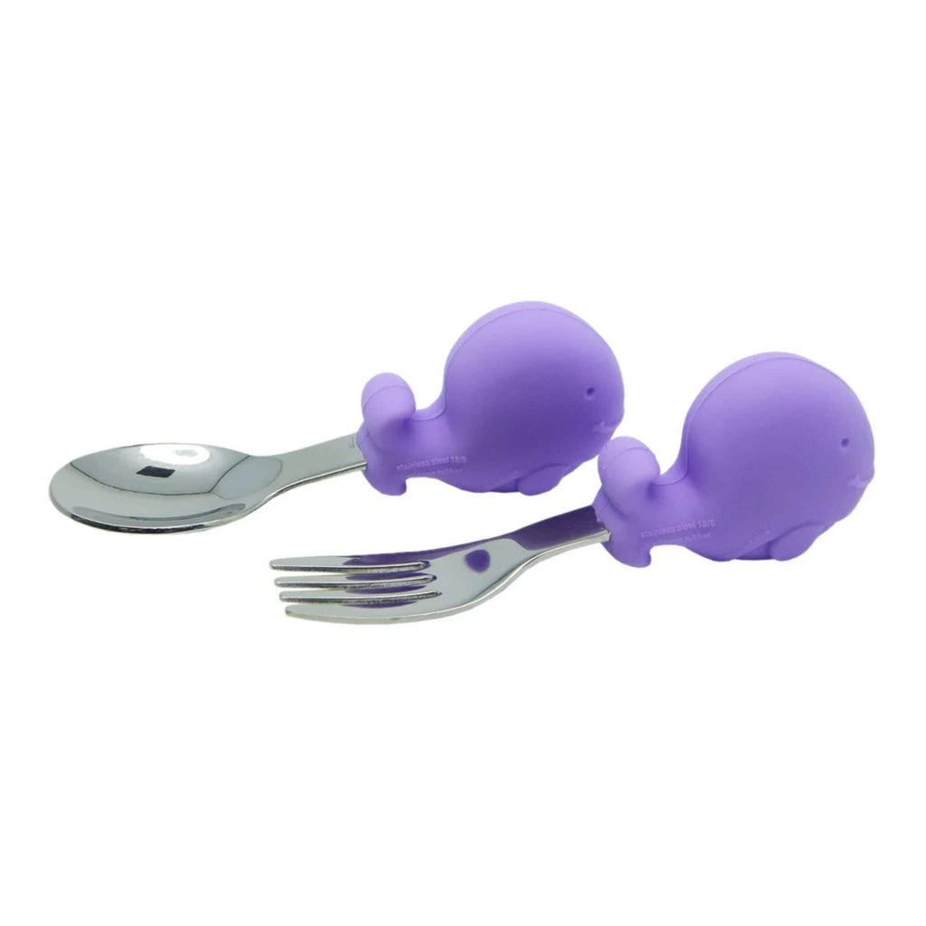 Palm Grasp Spoon & Fork Set - Willo – The Elly Store