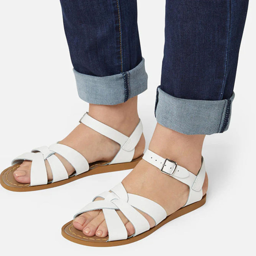 Salt-Water Sandals | Original Adult - White – The Elly Store