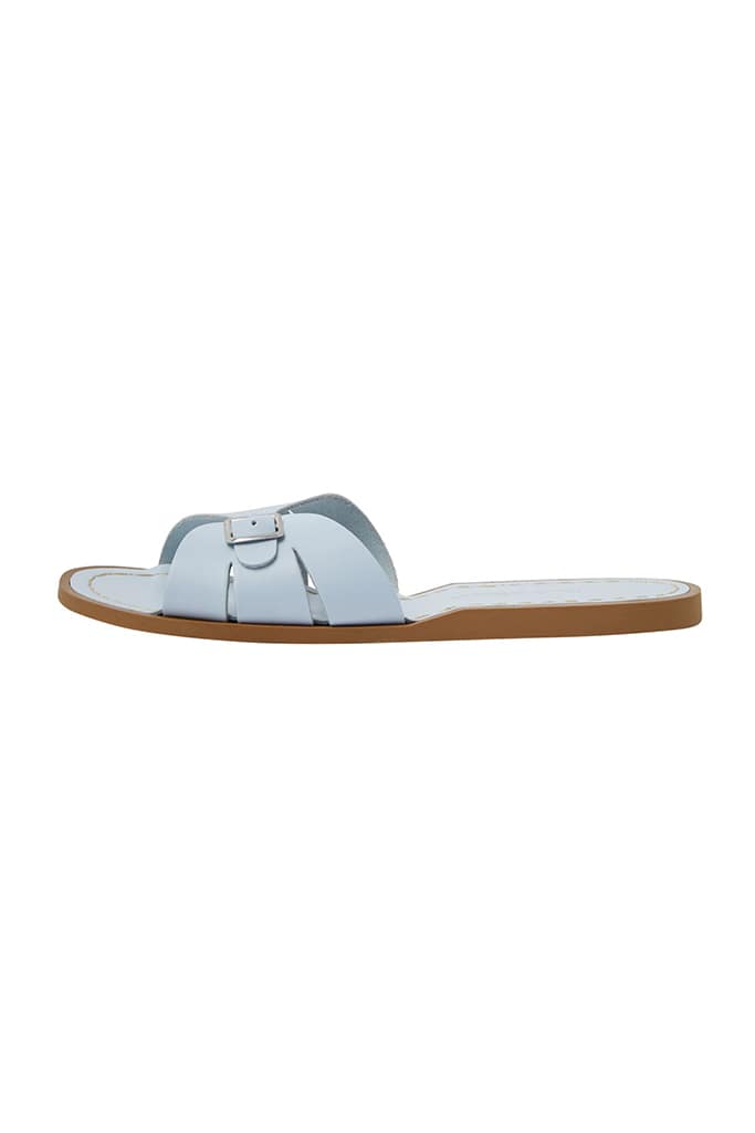 Salt-water Sandals | Classic Slide Adult Light Blue – The Elly Store