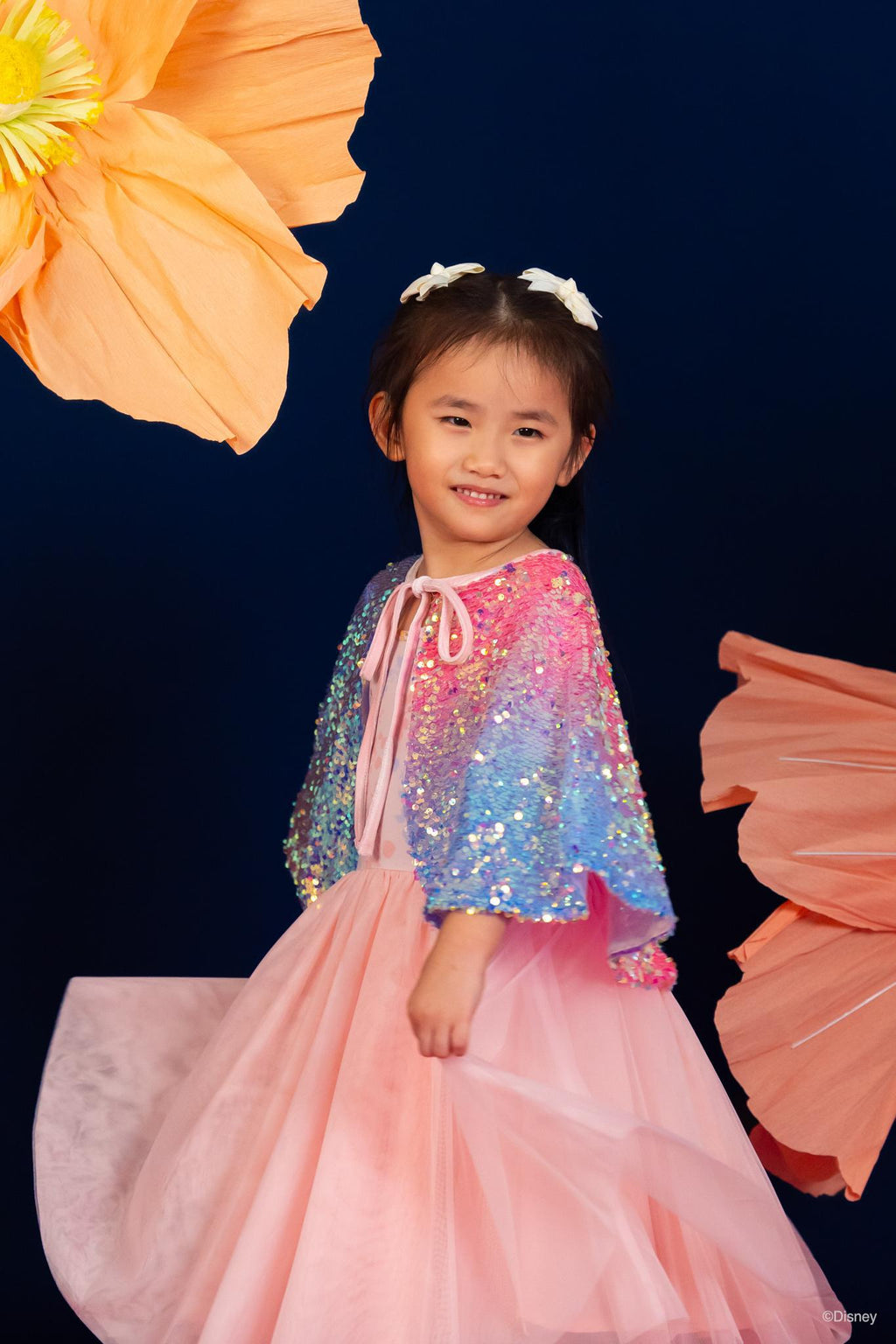 Princess Cape - Icy Sequins – The Elly Store